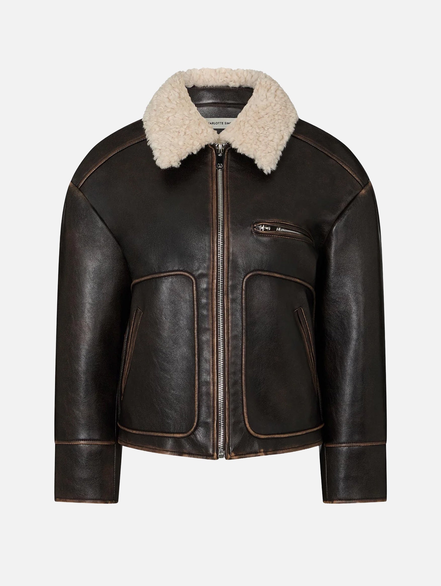 Dylan Jacket in Vintage Brown and Vanilla – Muse Boutique